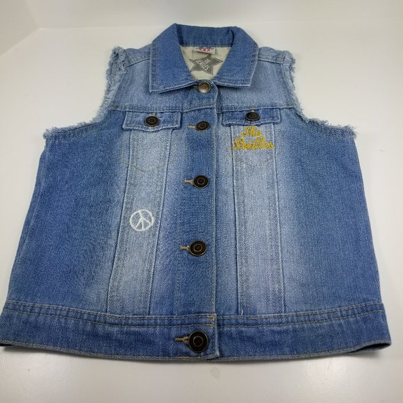 The Beatles | Jackets & Coats | Beatles Vest With Embroidery | Poshmark